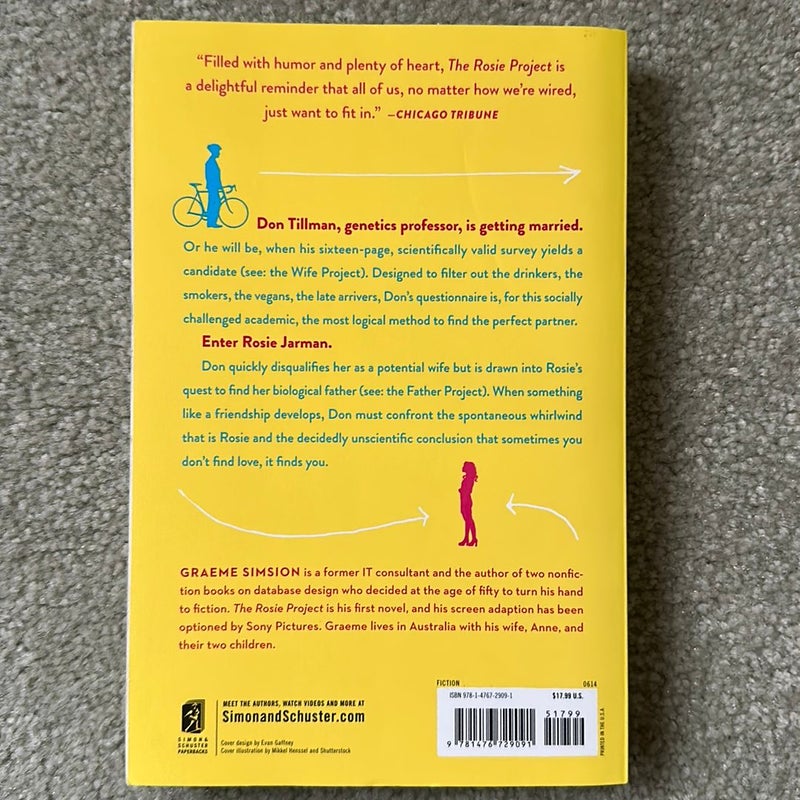 The Rosie Project by Graeme Simsion, Paperback | Pangobooks