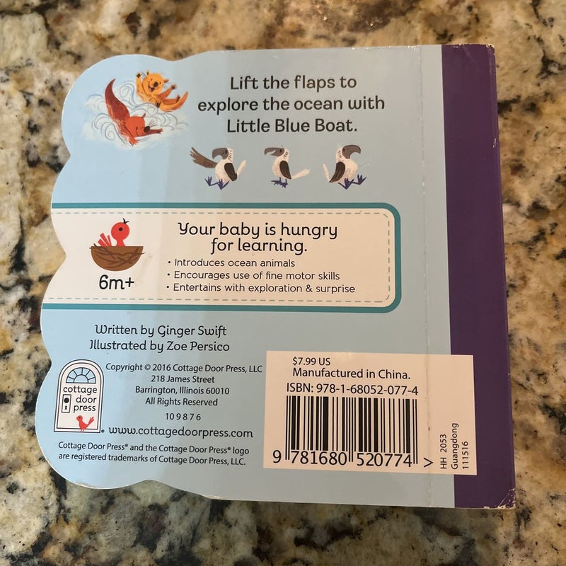 Little Blue Boat by Ginger Swift, Paperback | Pangobooks