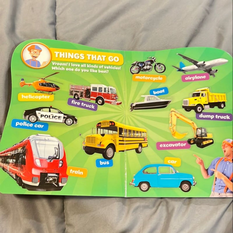 Blippi: First Words by Editors of Studio Fun International, Hardcover ...