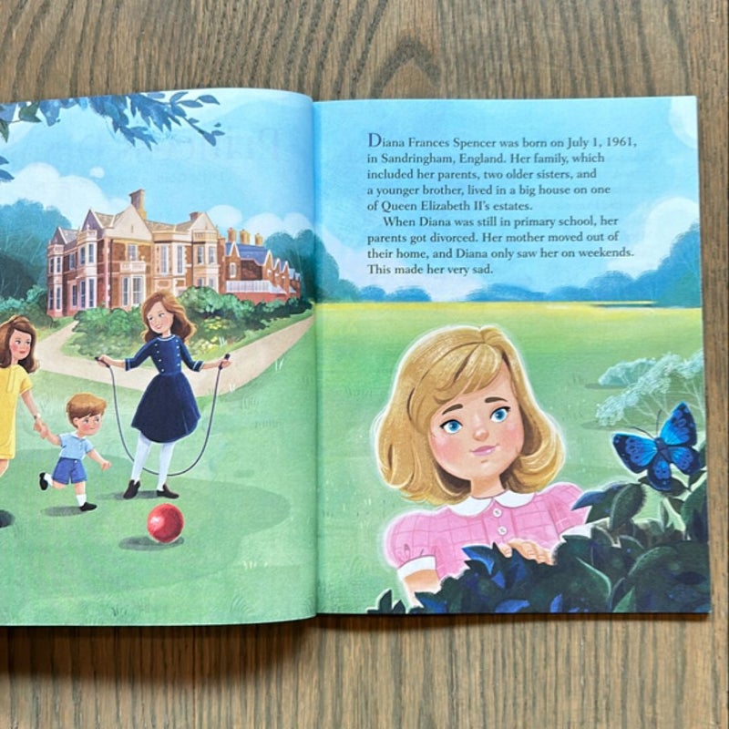 Princess Diana: a Little Golden Book Biography by Sonali Fry