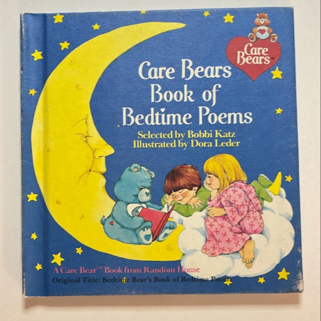 Bedtime Bear's Book of Bedtime Poems by Dora Leder, Bobbi Katz