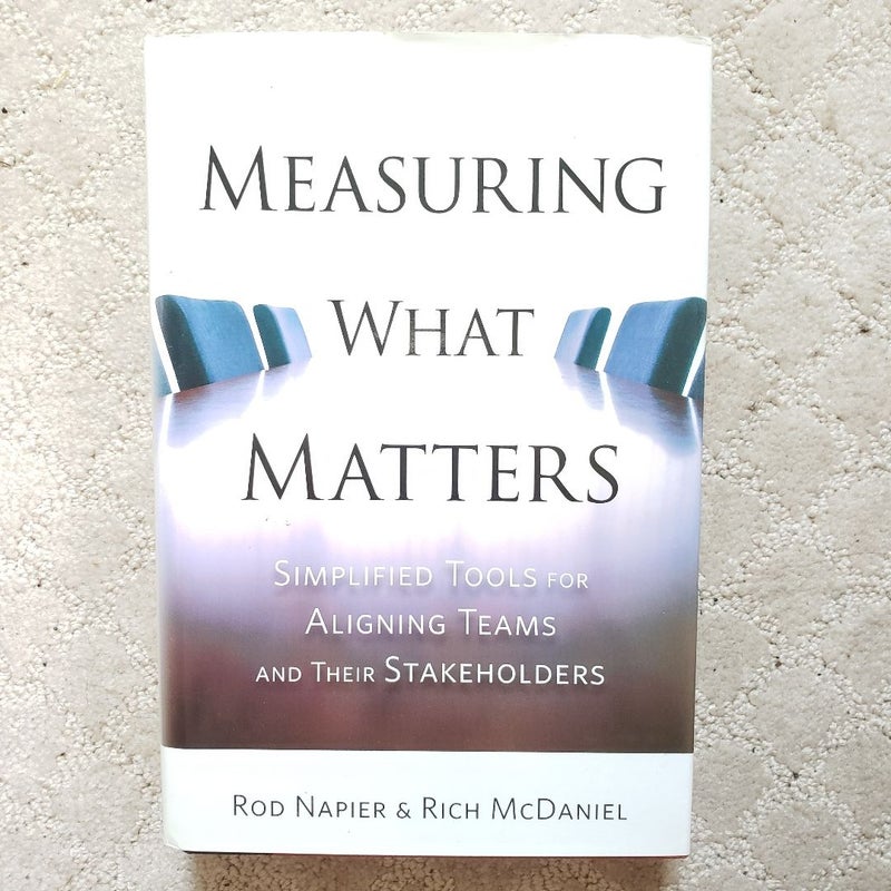 Measuring What Matters by Rod Napier, Richard McDaniel