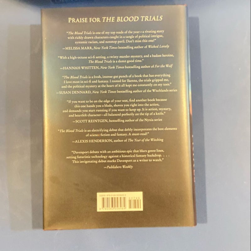 The Blood Trials by N. E. Davenport