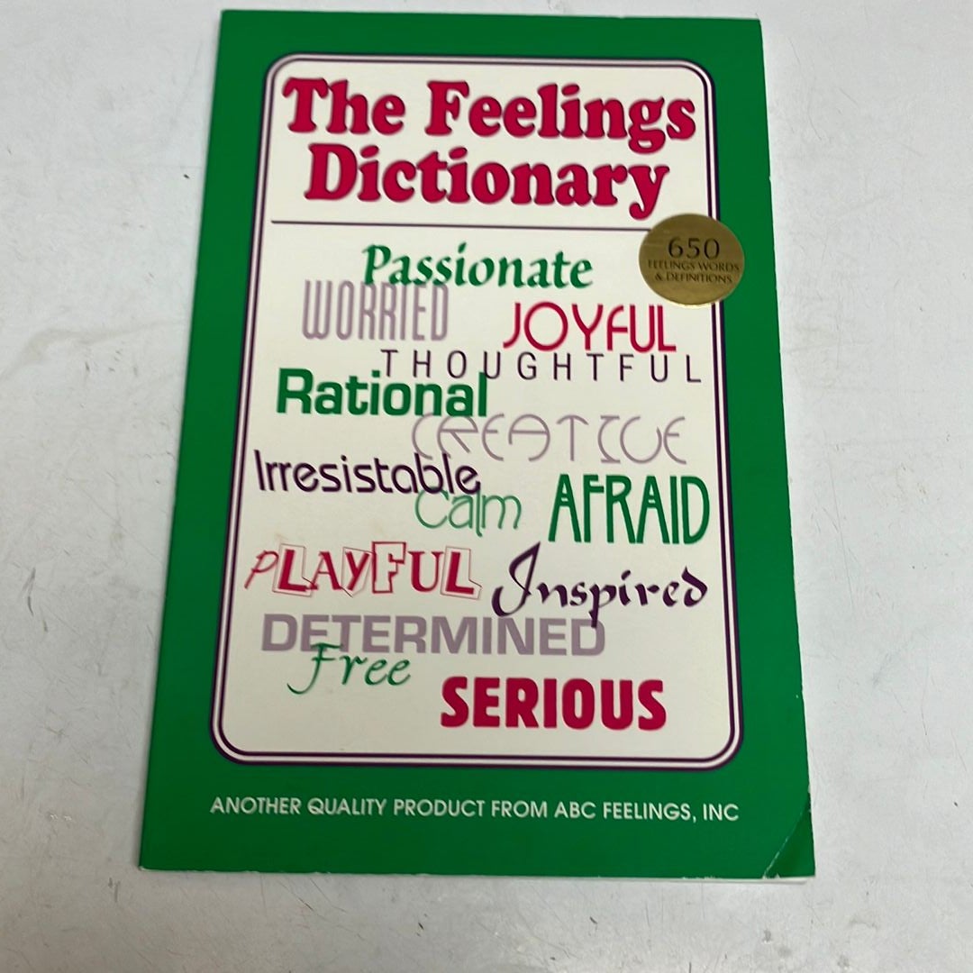 The Feelings Dictionary by Alexandra Delis-Abrams, Paperback | Pangobooks