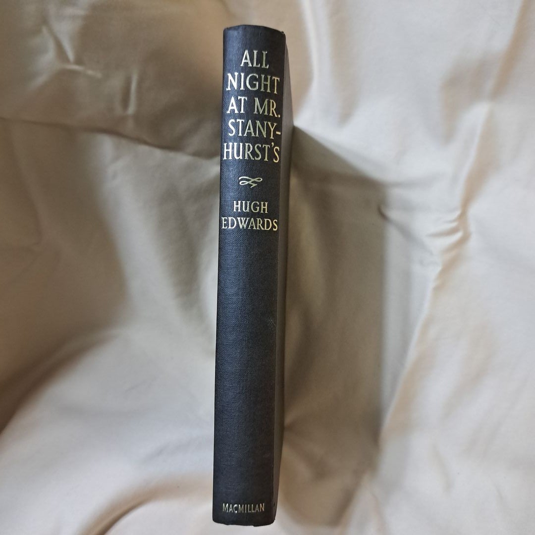 All Night at Mr. Stanyhurst's by Hugh Edwards, Hardcover | Pangobooks
