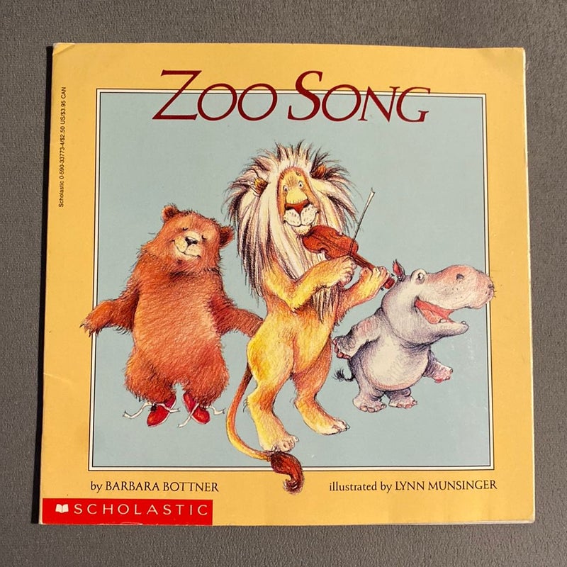 Zoo Song by Barbara Bottner, Paperback | Pangobooks