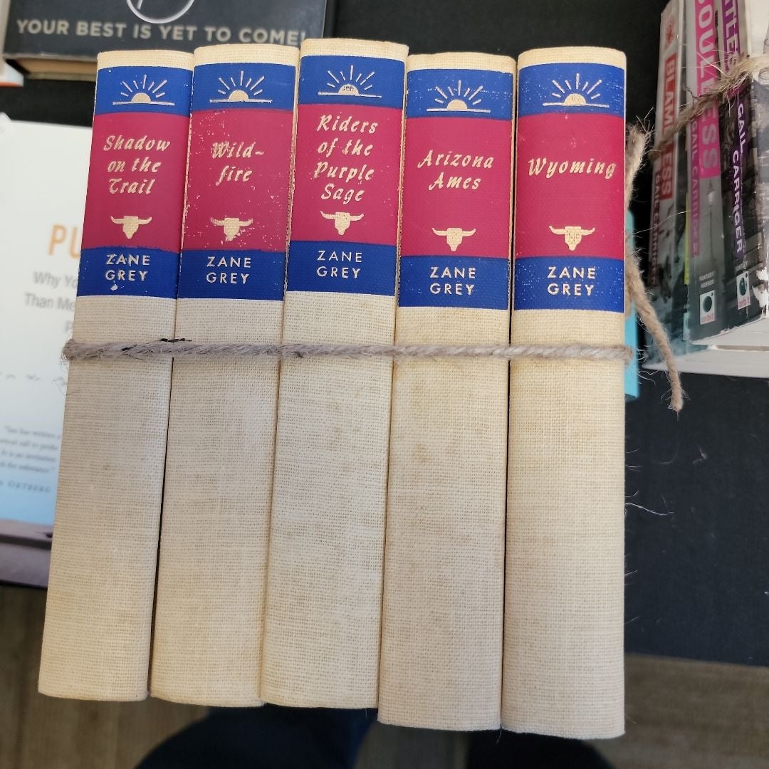 Zane Grey 5 book set by Zane Grey, Hardcover | Pangobooks