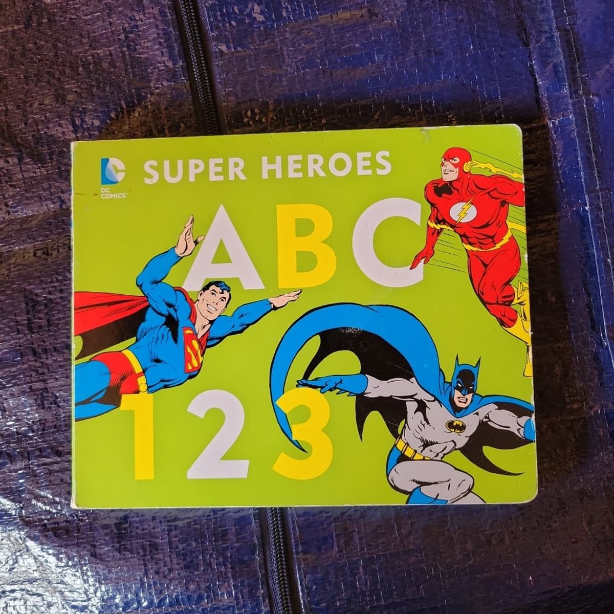 DC Super Heroes ABC 123 by David Bar Katz