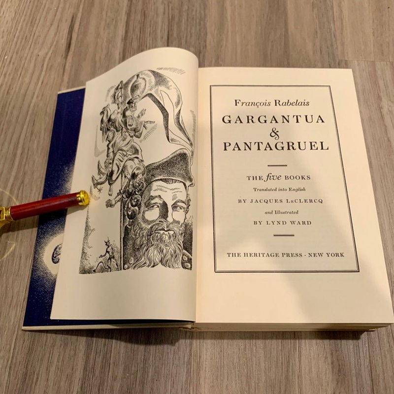 Gargantua & Pantagruel by Francois Rabelais, Hardcover | Pangobooks