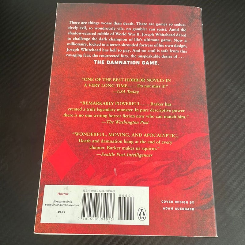 The Damnation Game by Clive Barker, Paperback | Pangobooks