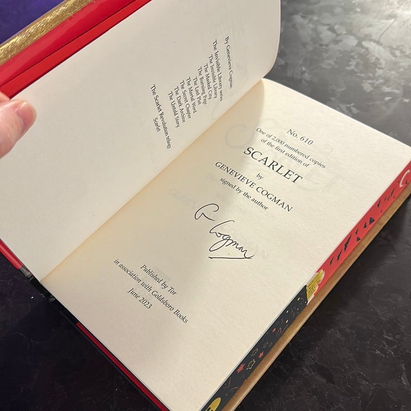 Scarlet by Genevieve Cogman, Hardcover | Pangobooks
