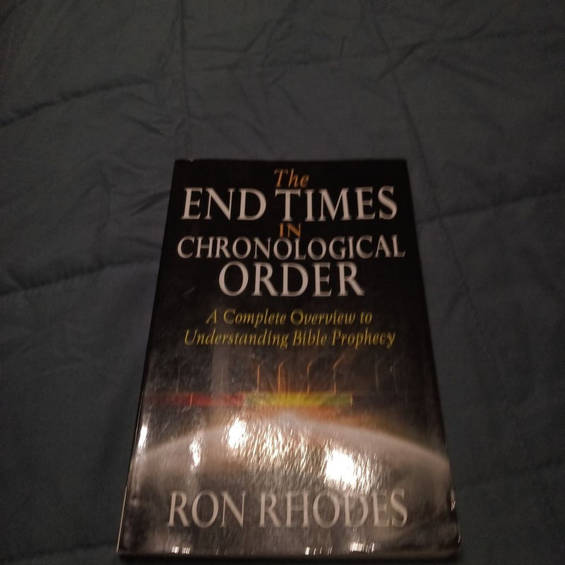 The End Times in Chronological Order by Ron Rhodes, Paperback | Pangobooks