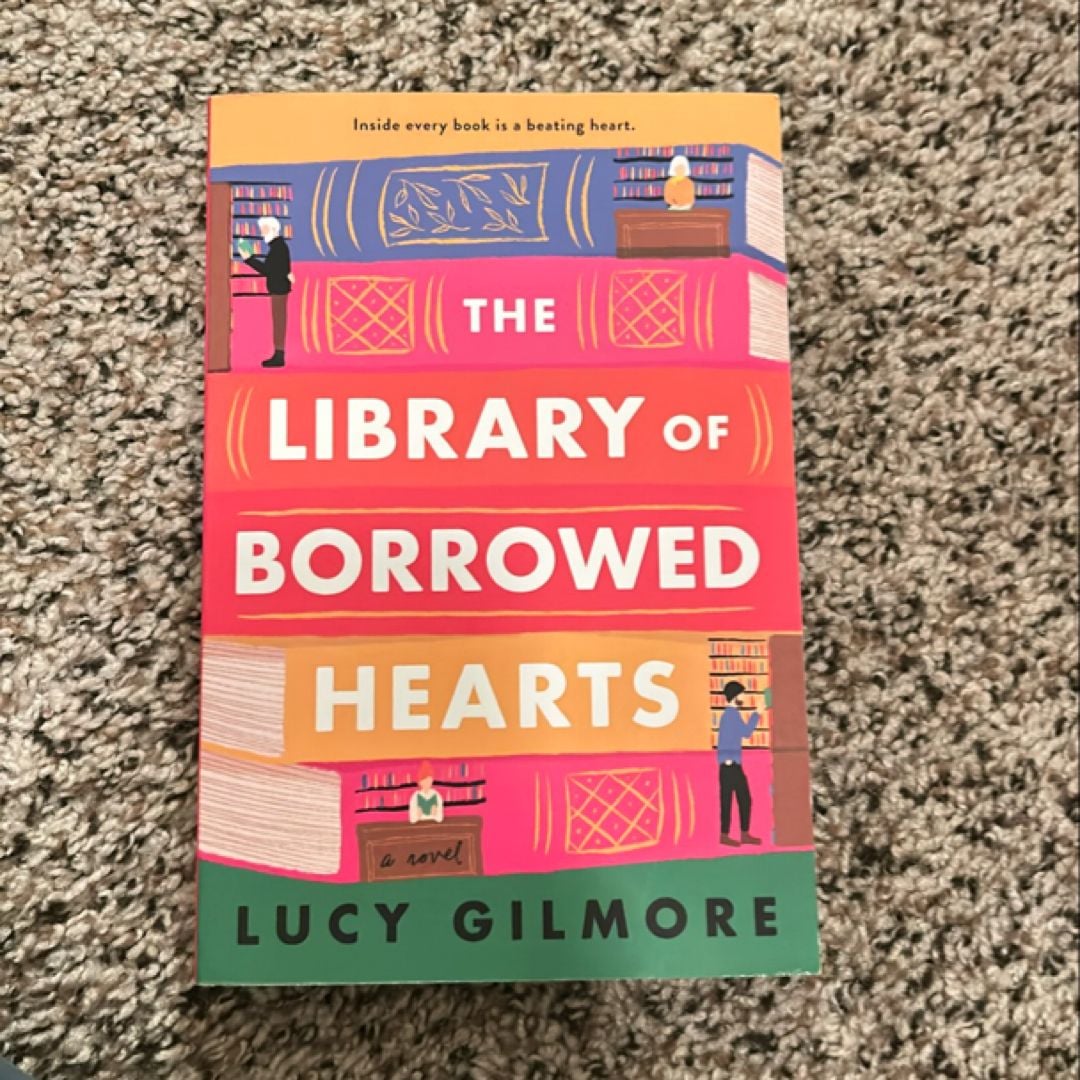 The Library of Borrowed Hearts by Lucy Gilmore, Paperback | Pangobooks