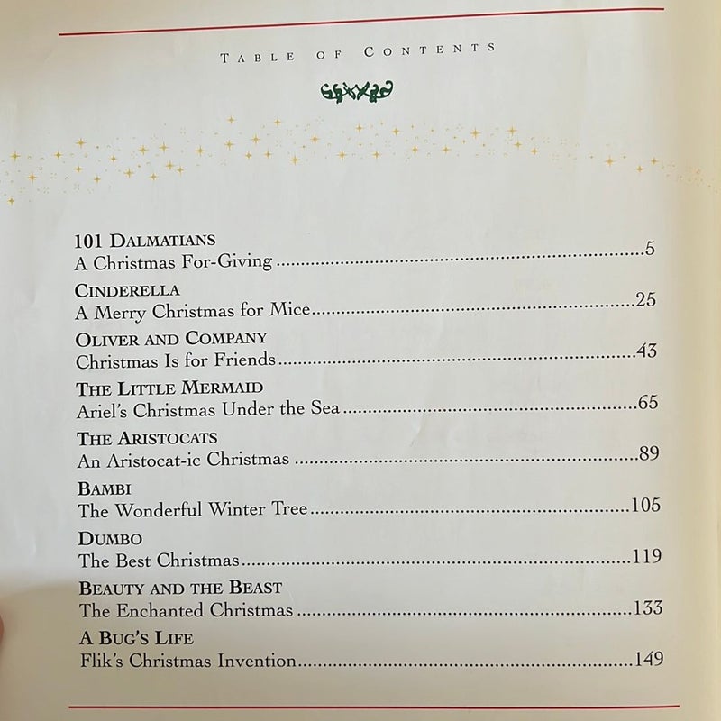 Disney's Christmas Storybook Collection by Disney Books, Elizabeth Spurr