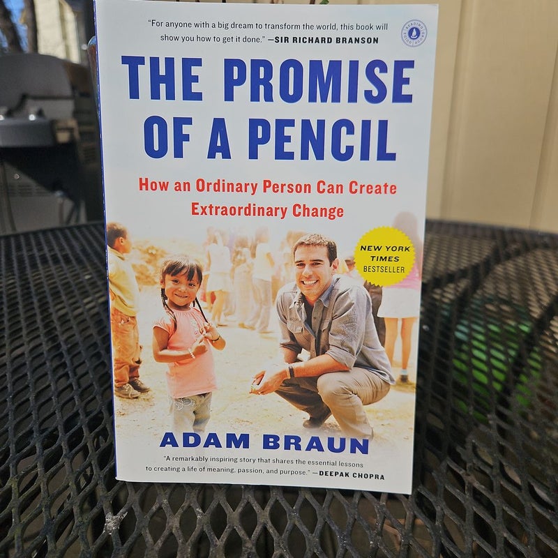 The Promise of a Pencil by Adam Braun Paperback Pangobooks