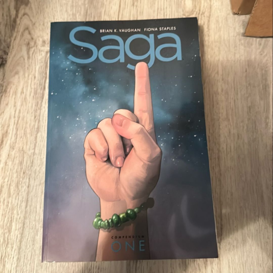 Saga Compendium One by Brian K. Vaughan, Fiona Staples