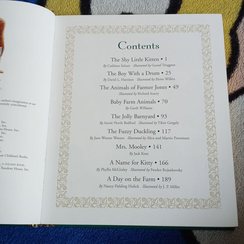 Little Golden Book Collection: Farm Tales by Golden Books, Hardcover ...