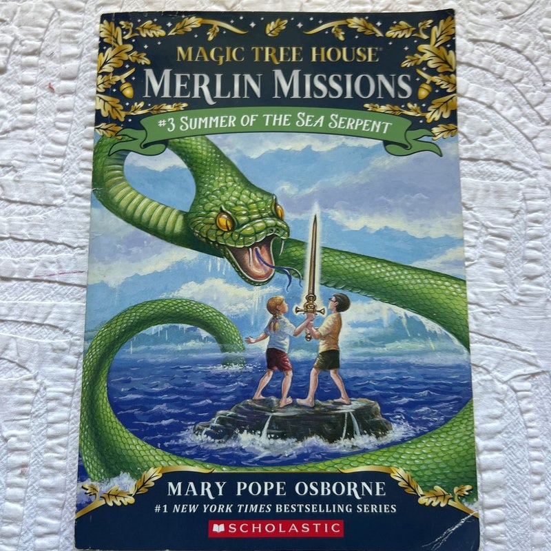 Magic tree house Merlin mission books 1-5 by Mary pope osborn ...