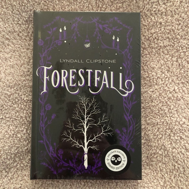 *OWLCRATE EXCLUSIVE* Forestfall by Lyndall Clipstone, Hardcover | Pangobooks