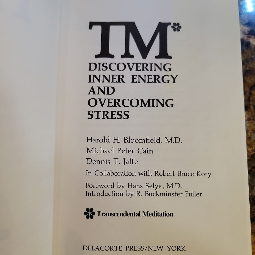 Transcensental Meditation TM DISCOVERING INNER ENERGY AND OVERCOMING ...