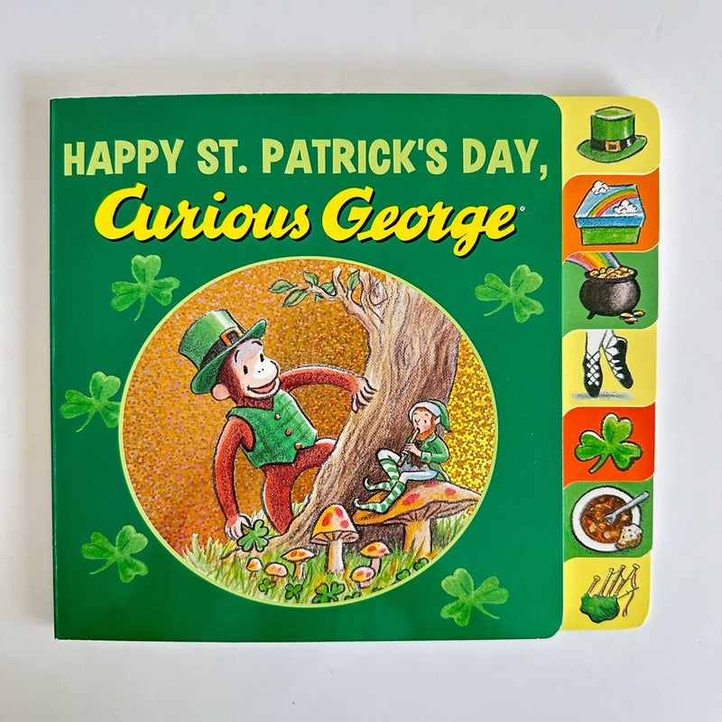 Happy St. Patrick’s Day, Curious George by Cynthia Platt, Hardcover ...