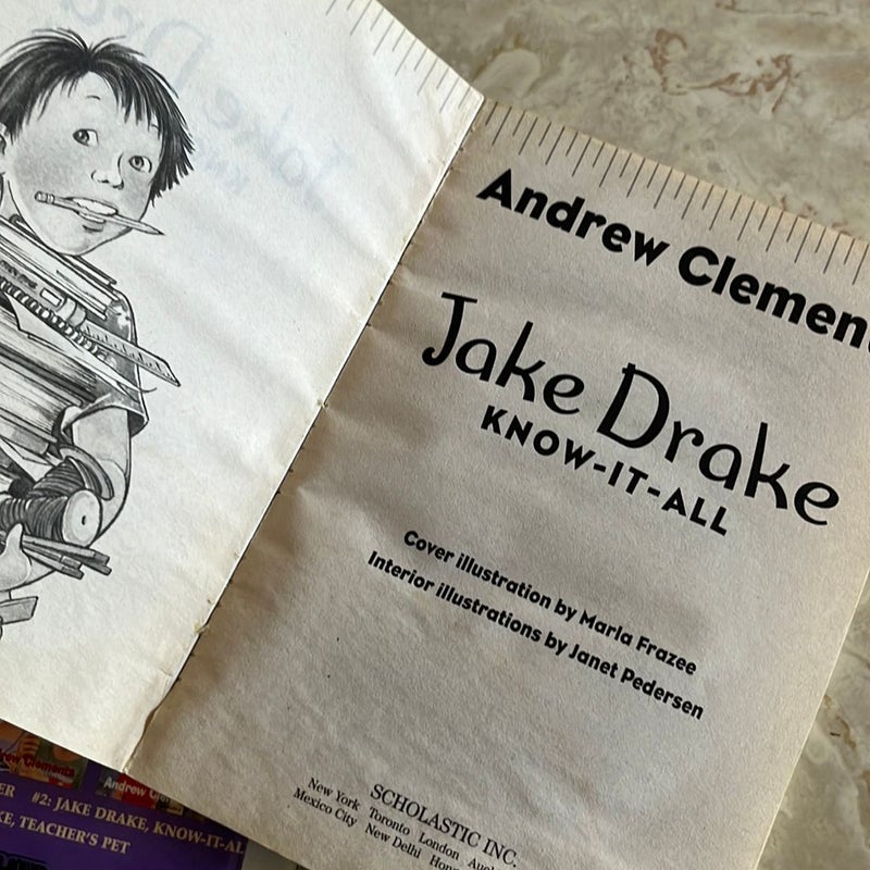 Jake Drake, Class Clown by Andrew Clements, Paperback | Pangobooks
