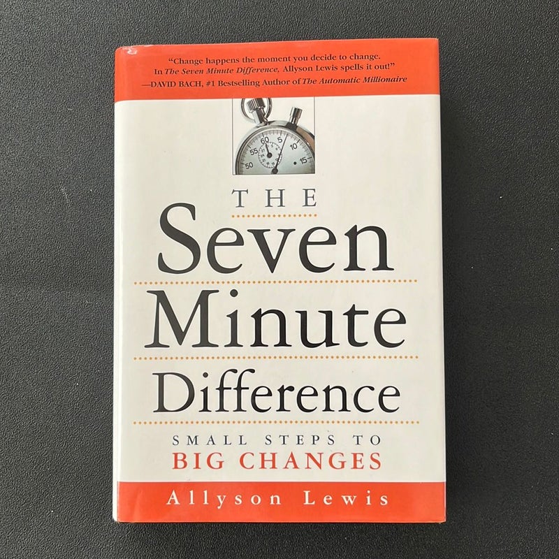 The Seven Minute Difference by Allyson Lewis