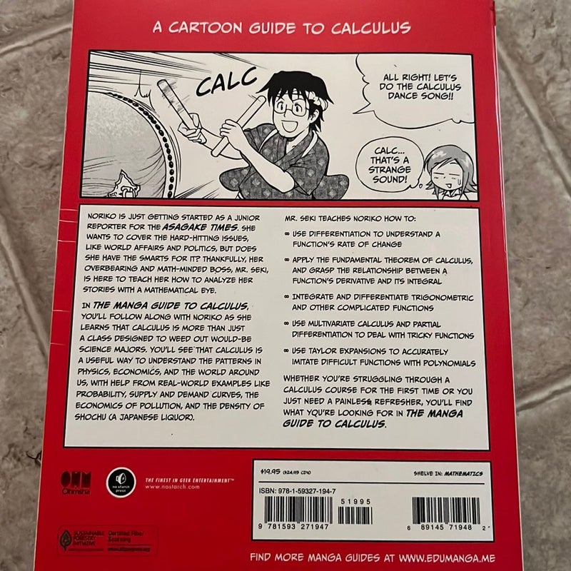 The Manga Guide to Calculus by Hiroyuki Kojima, Paperback | Pangobooks