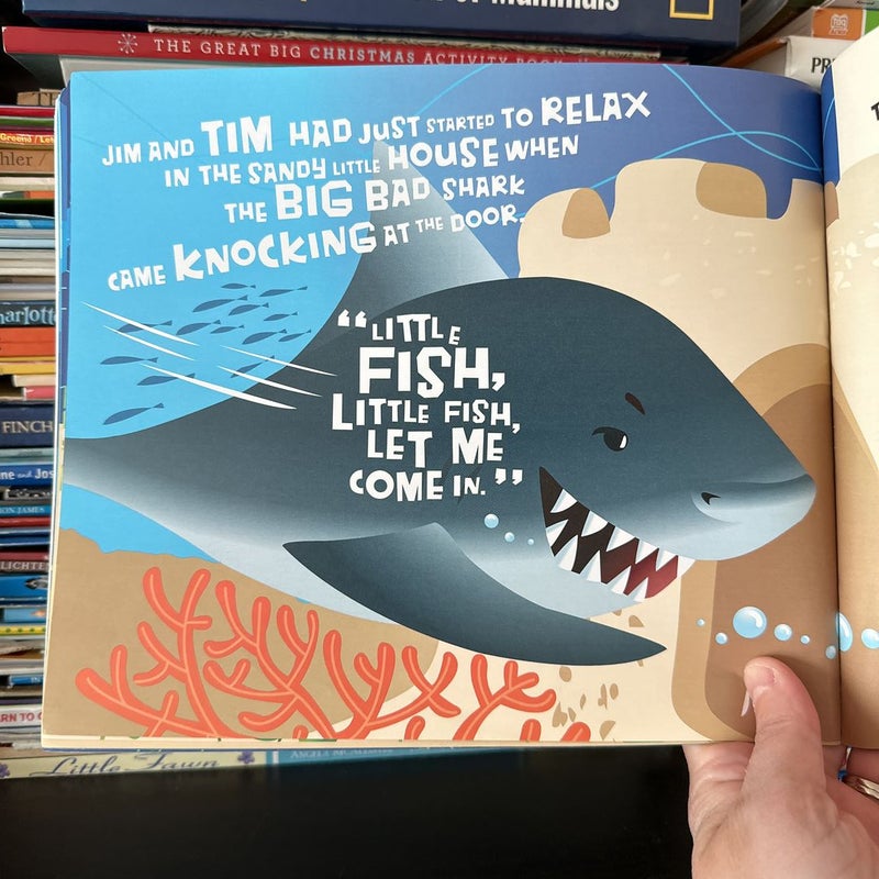 The Three Little Fish and the Big Bad Shark by Ken Geist, Paperback ...