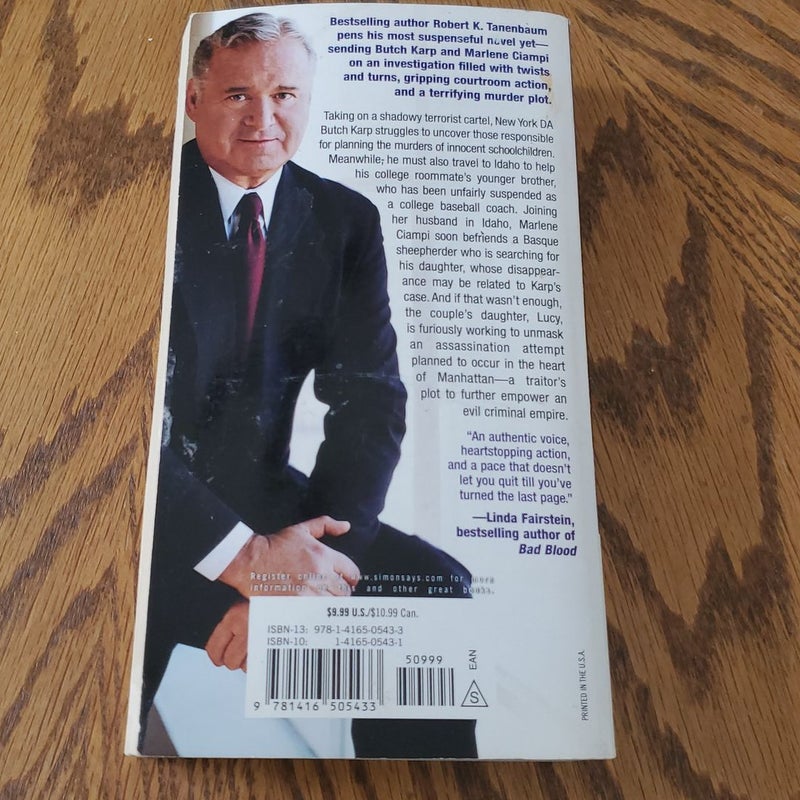 Malice by Robert K. Tanenbaum