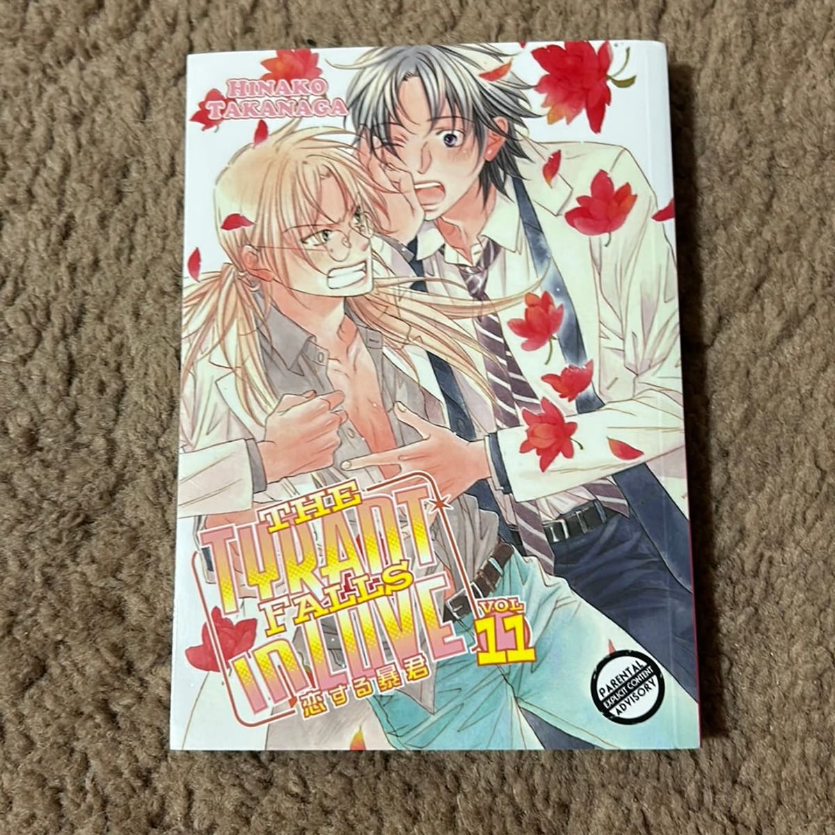 Tyrant Falls in Love Volume 11 (Yaoi Manga) by Hinako Takanaga