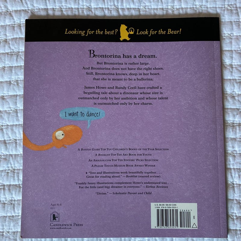 Brontorina by James Howe, Paperback | Pangobooks