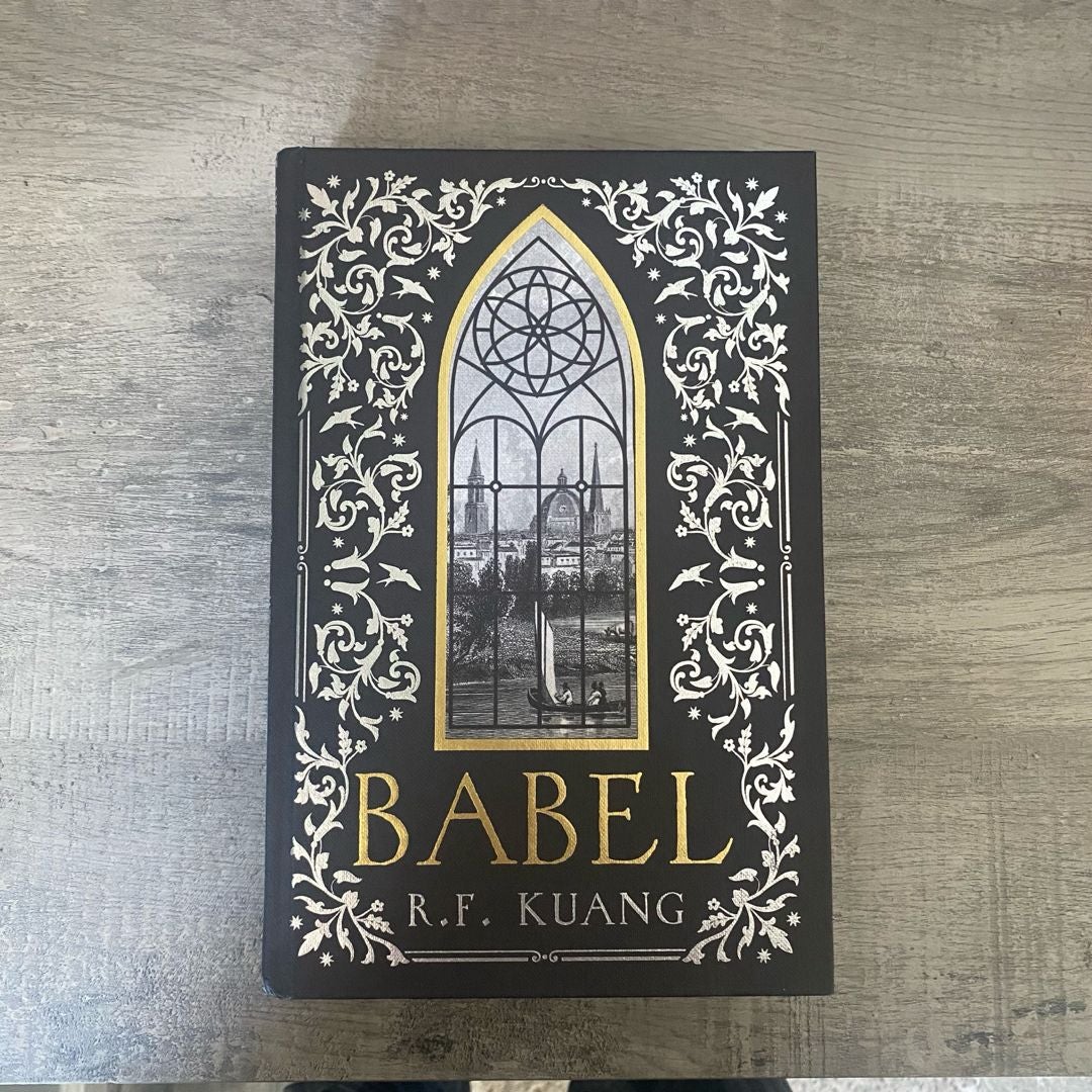 Babel, the locked library by RF Kuang, Hardcover | Pangobooks