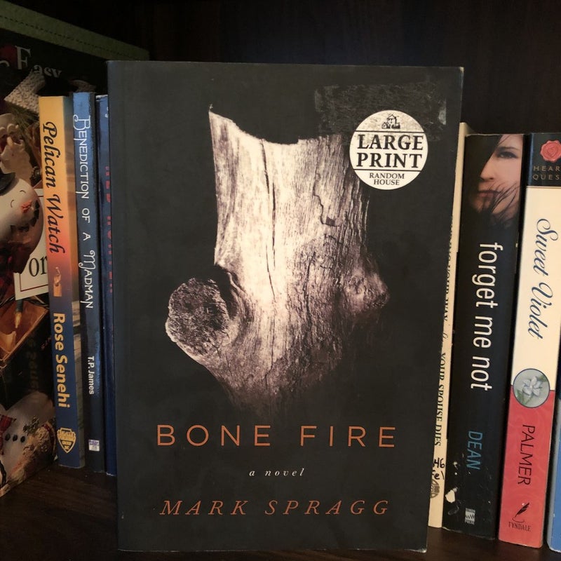 Large Print: Bone Fire by Mark Spragg