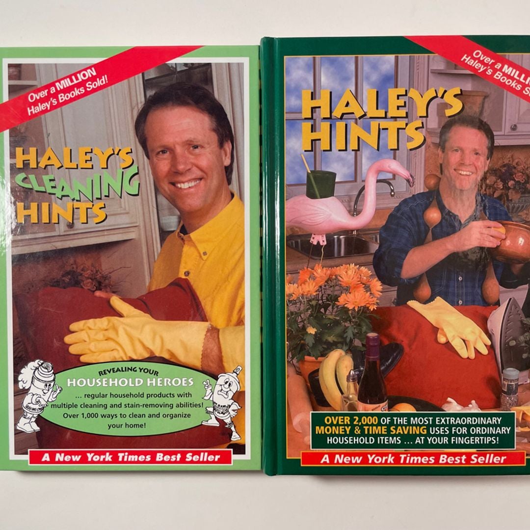 Cleaning Self & Home Self Help Educational Books Haley’s Cleaning Hints ...