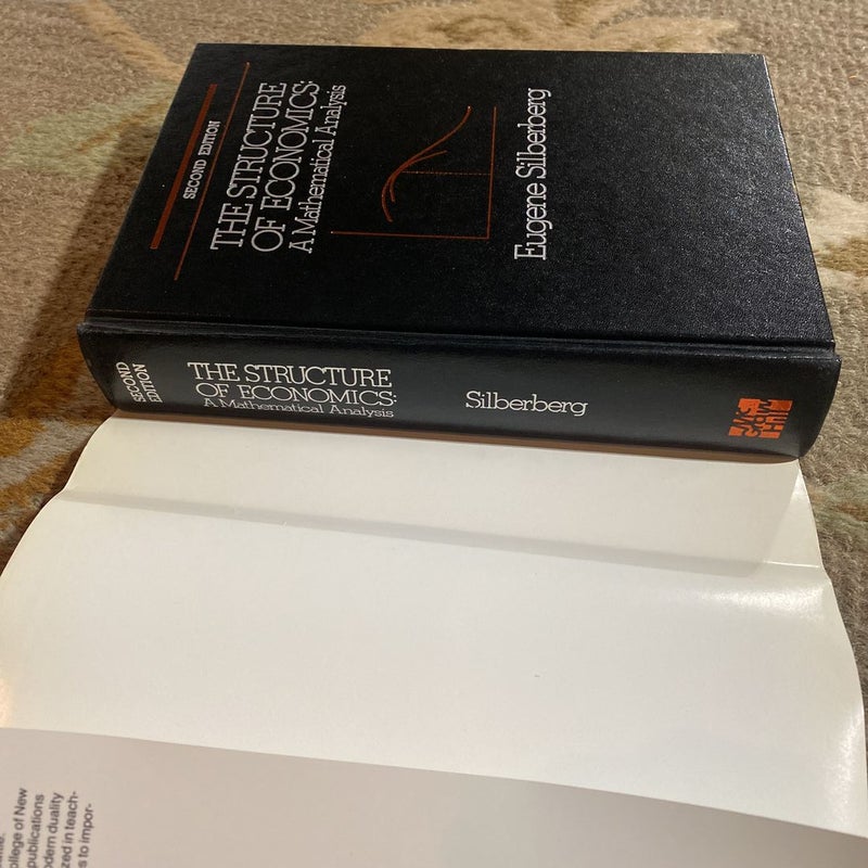 The Structure of Economics by Eugene Silberberg