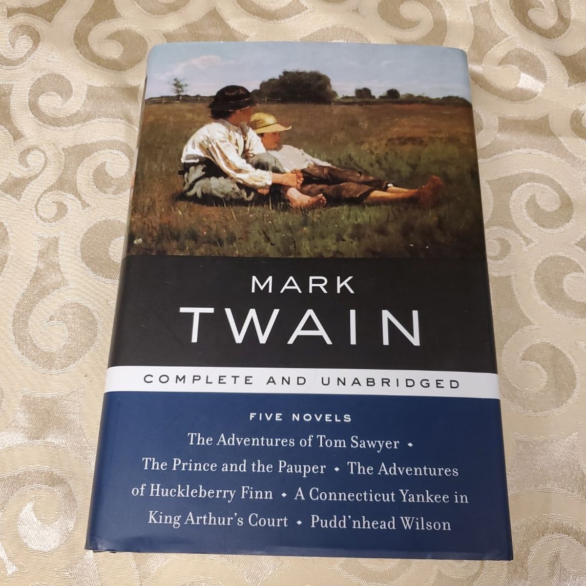 Mark Twain Complete and unabridged Five Novels by Mark Twain, Hardcover ...