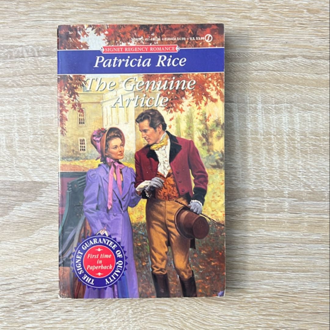 The Genuine Article by Patricia Rice