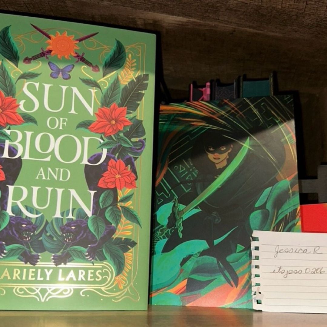 Sun of Blood and Ruin **Fairyloot Exclusive Edition** by Mariely Lares, Hardcover | Pangobooks