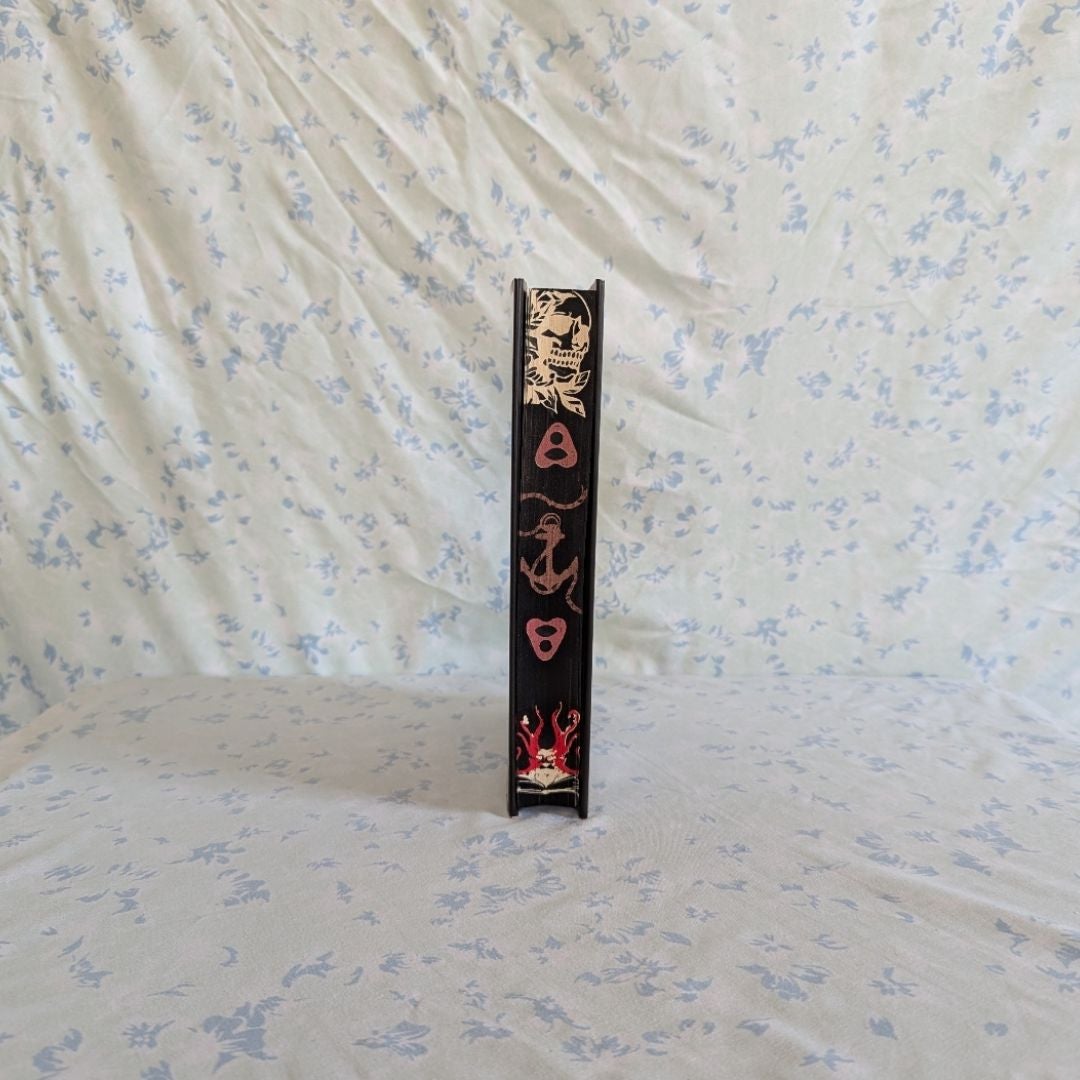 Stenciled Edges The Book of Living Secrets by Madeleine Roux, Hardcover ...