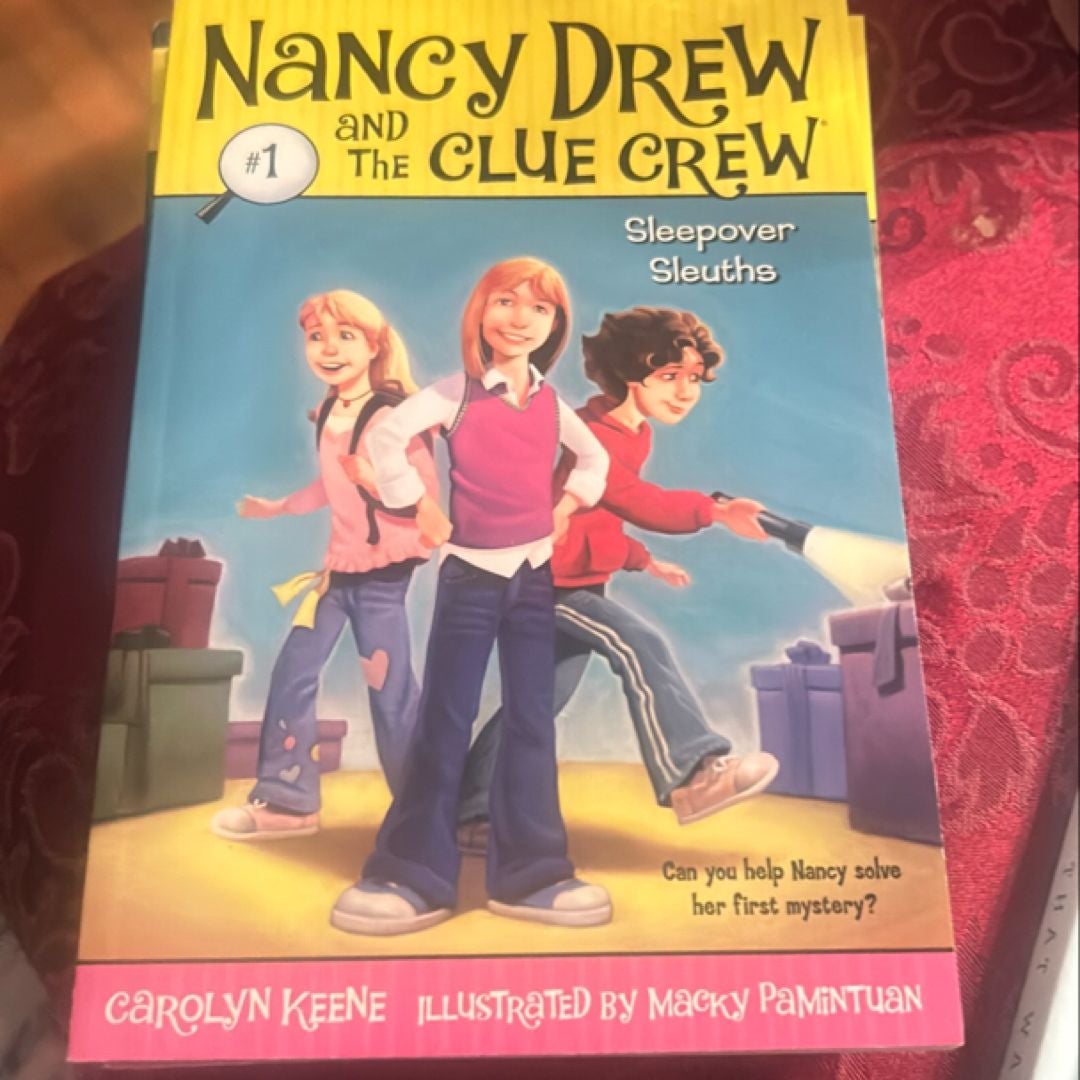 Nancy Drew & the Clue Crew Sleepover Sleuths by Carolyn Keene ...