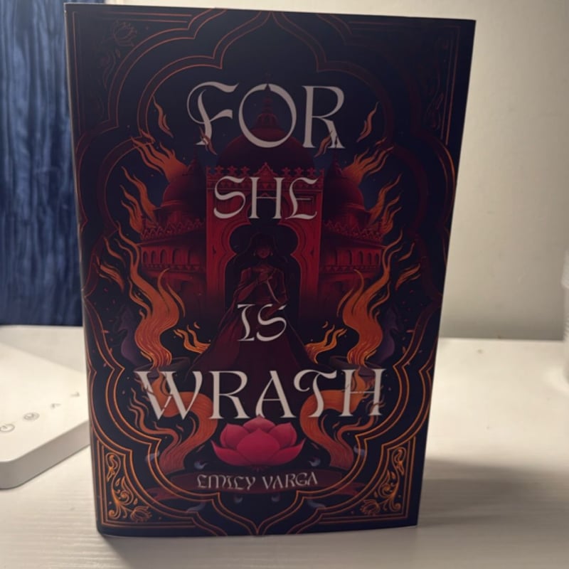 For She Is Wrath- Fairyloot edition by Emily Varga, Hardcover | Pangobooks
