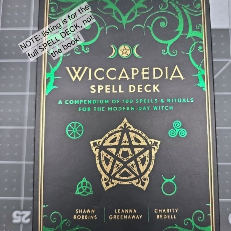 The Wiccapedia Spell Deck by Leanna Greenaway, Shawn Robbins, Charity ...