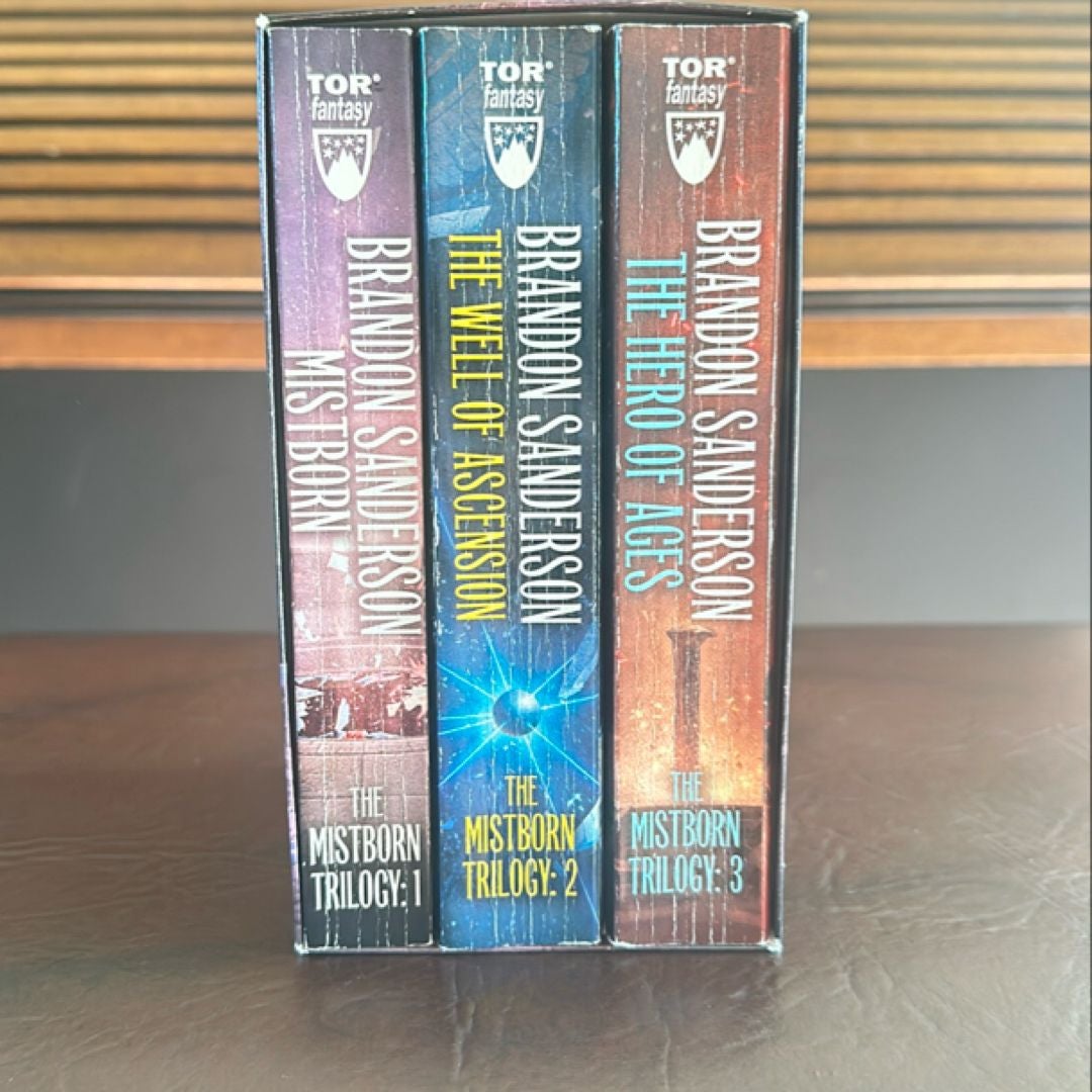 Mistborn Trilogy Boxed Set by Brandon Sanderson, Paperback | Pangobooks