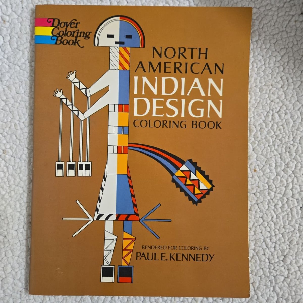 North American Indian Design Coloring Book by Paul E. Kennedy