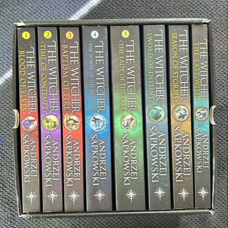 The Witcher Boxed Set by Andrzej Sapkowski, Danusia Stok, David French