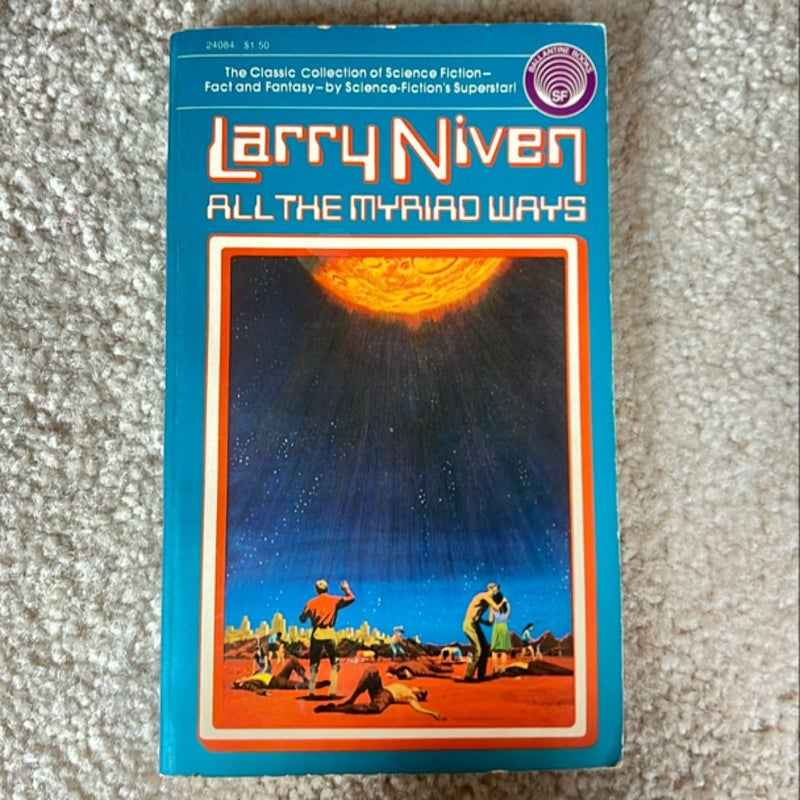 Larry Niven Set of 4 Vintage Books by Larry Niven, Paperback | Pangobooks