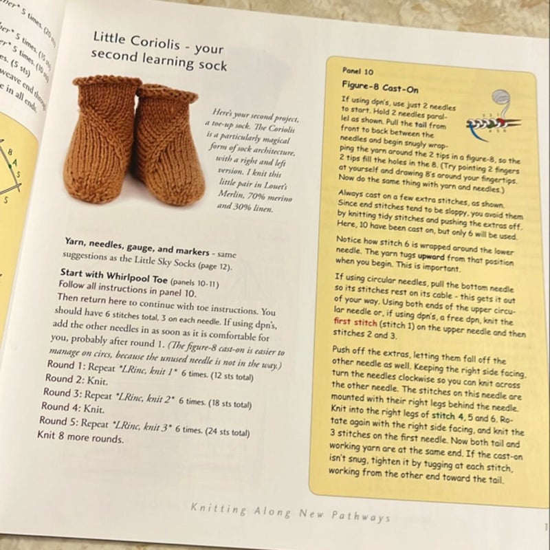 New Pathways for Sock Knitters, Book One by Michael Hopkins