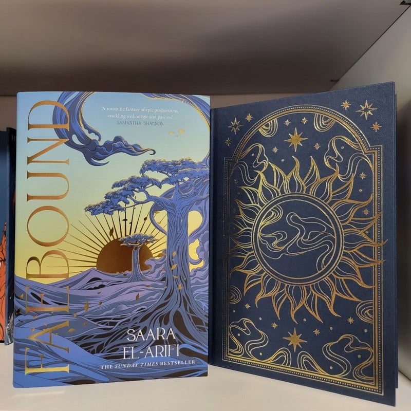 Signed Fairyloot Faebound by Saara El-Arifi, Hardcover | Pangobooks