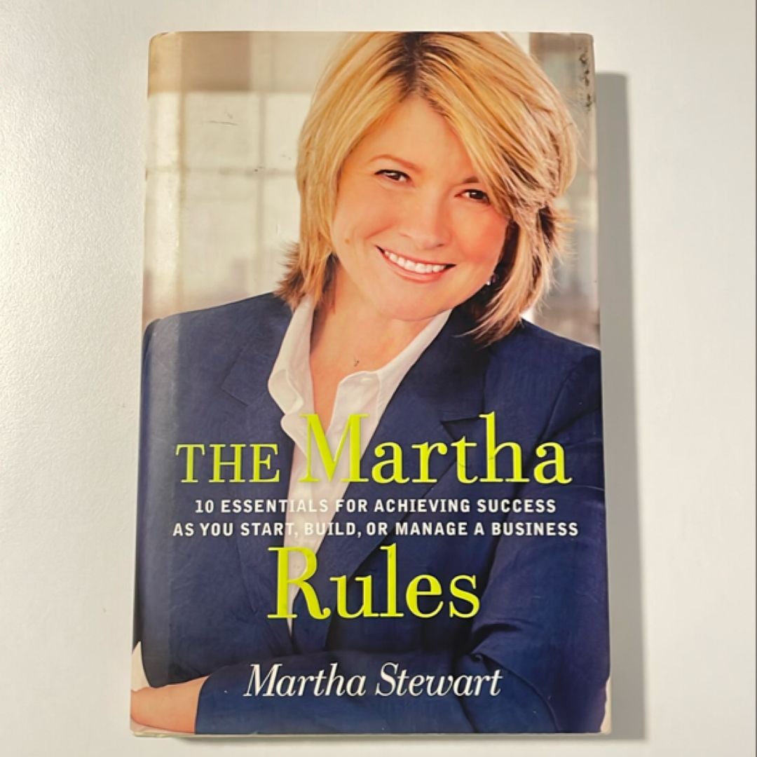 The Martha Rules by Martha Stewart, Hardcover | Pangobooks